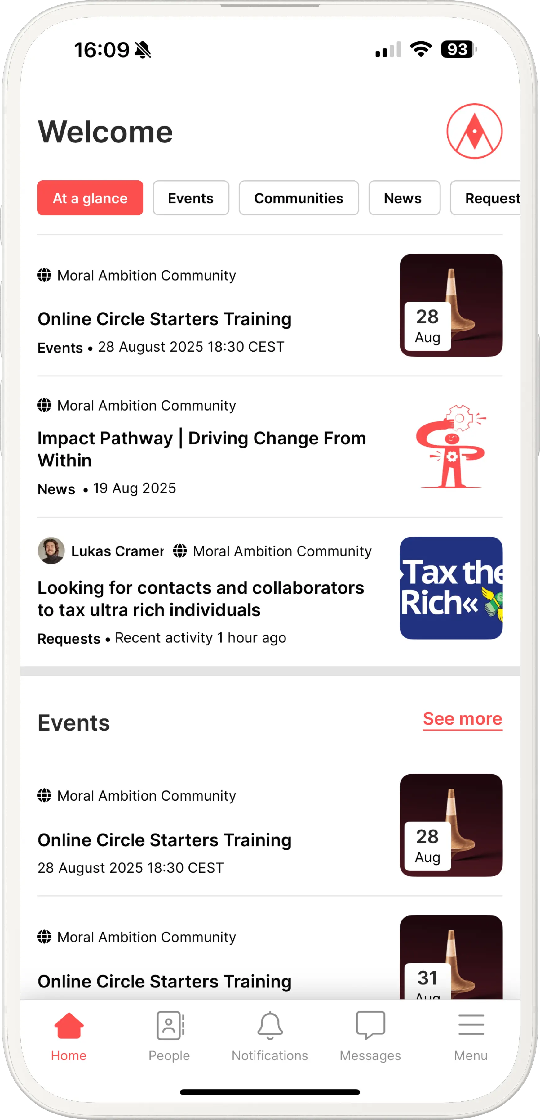 Join Moral Ambition Community | Moral Ambition